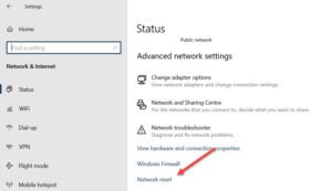 Network and Sharing Center not opening in Windows 11