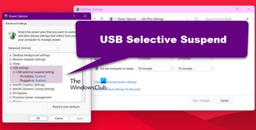What is USB Selective Suspend? How to enable or disable it?