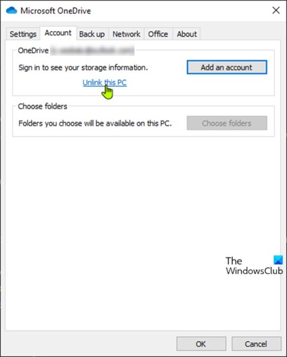 Fix OneDrive is Full notification error even when it is not full