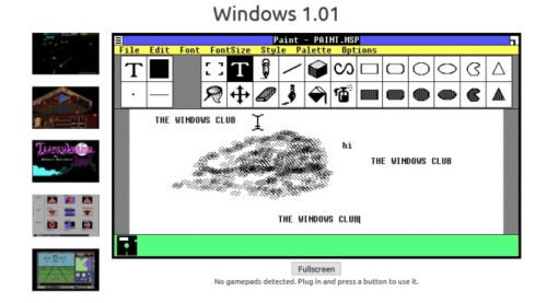 Classic operating systems you can run in your browser
