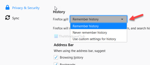 How to bookmark Pages from Firefox browsing history