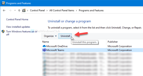 How to uninstall Office 365 or Microsoft Office in Windows 11/10