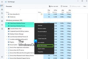 What is csrss.exe or Client Server Runtime process?