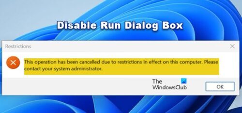 How to clear Run command history in Windows 11