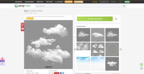 Where to download PNG images with transparent background