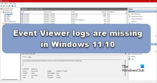 How to export Event Viewer Logs in Windows 11