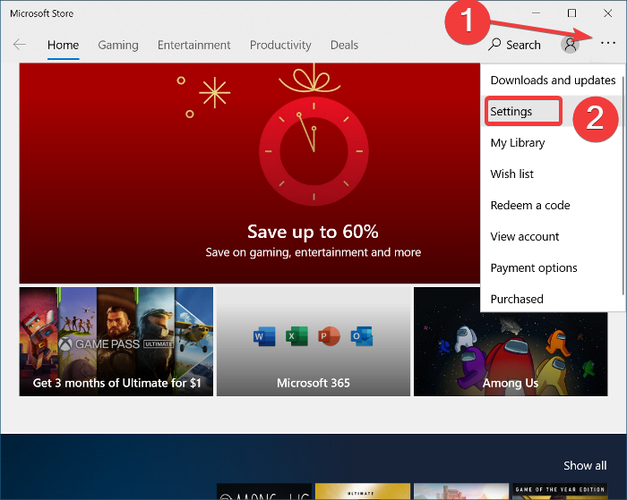 Turn Off Automatic Updates for Microsoft Store apps via Registry or GPO