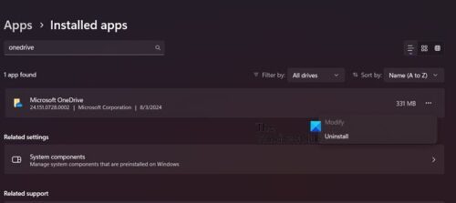 Fix OneDrive is Full notification error even when it is not full