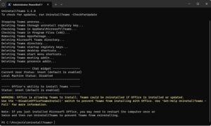 How to uninstall Microsoft Teams in Windows 11 and Android