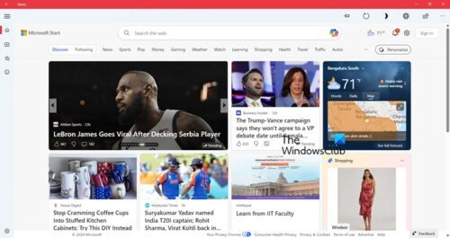 How to use Microsoft News app for Windows 11/10