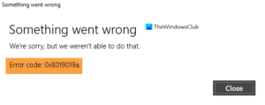 Fix error code 0x8019019a in Outlook App of Windows 11