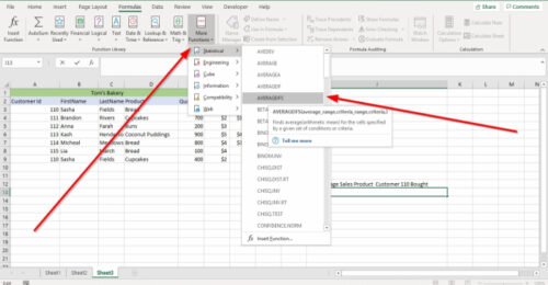 How to use AVERAGEIF and AVERAGEIFS in Excel