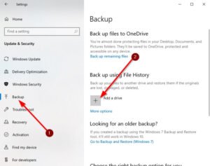 Your File History drive was disconnected for too long; Reconnect your drive