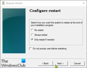 Convert PowerShell script (PS1) file to EXE with IExpress in Windows