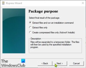 Convert PowerShell script (PS1) file to EXE with IExpress in Windows
