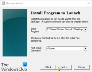 Convert PowerShell script (PS1) file to EXE with IExpress in Windows