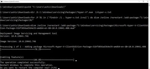 How to install Hyper-V on Windows 11 Home