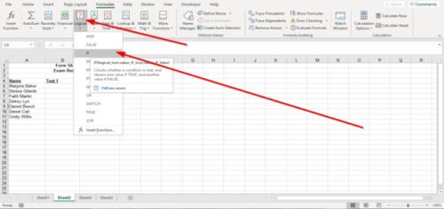 How to use the IF Function in Excel
