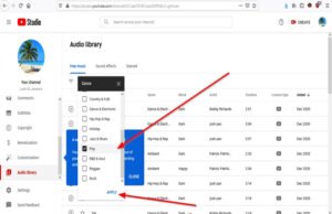 How to download Free Music from YouTube Audio Library