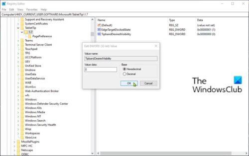 Hide or Show Touch Keyboard Button on Taskbar in Windows 11