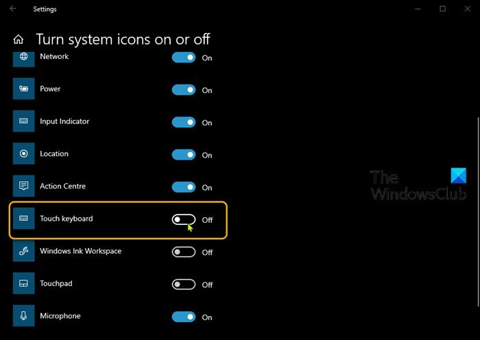 Hide or Show Touch Keyboard Button on Taskbar in Windows 11 Hide or Show Touch Keyboard Button on Taskbar in Windows 11