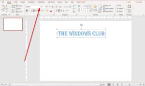 How to insert a Picture along with Text in PowerPoint