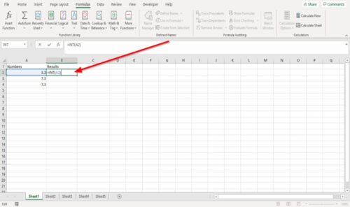 How to use INT and LCM Functions in Excel