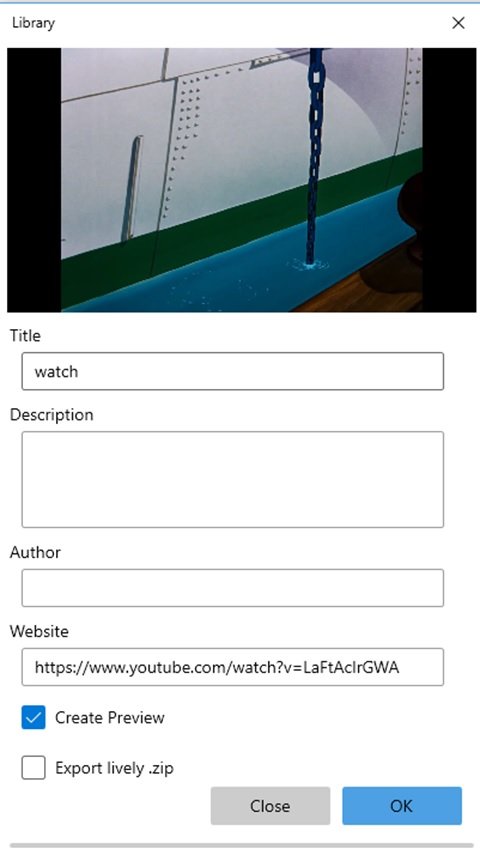 Add animated backgrounds to Windows desktop: Lively Wallpaper