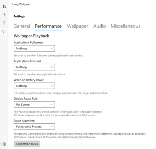 Add animated backgrounds to Windows desktop: Lively Wallpaper