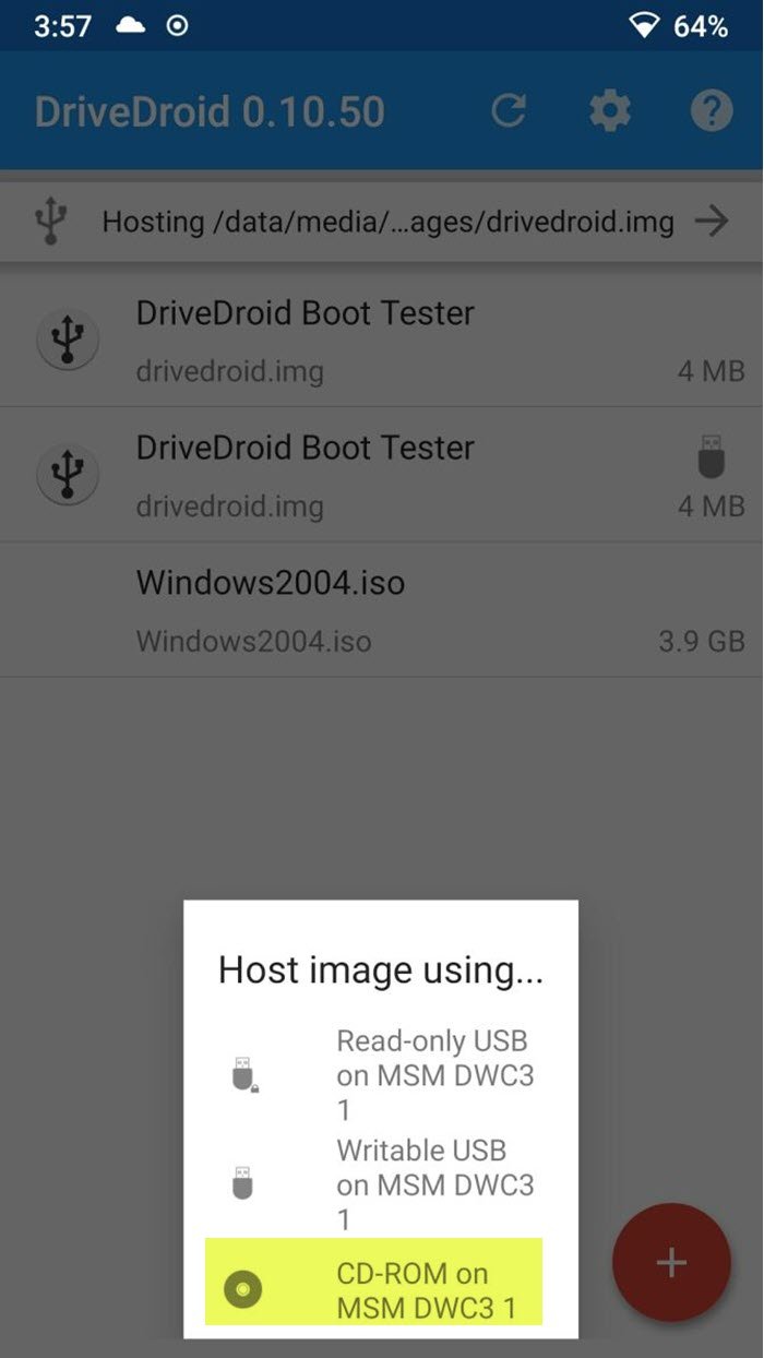 How to install Windows 11 from Android phone using DriveDroid