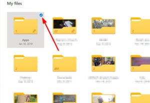 How to share a file or folder in OneDrive