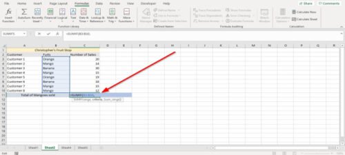 How to use SUMIF and SUMIFS Functions in Excel