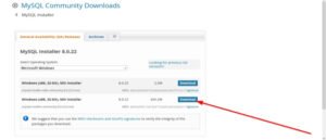 How to Download and Install MySQL in Windows 11