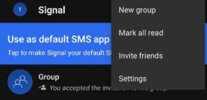 How to move WhatsApp Group Chats to Signal app