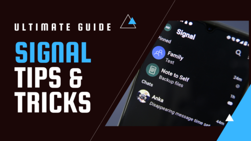 How to use Signal app Tips and Tricks