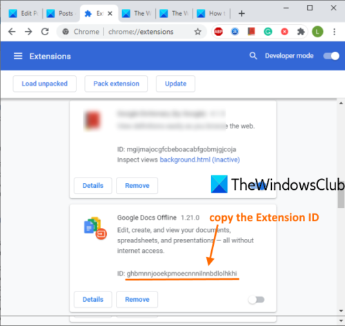Prevent uninstallation of Chrome extensions using Registry