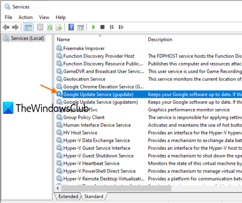 Error code 4: 0x80070005 - System Level when updating Chrome
