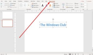 How to insert a Picture along with Text in PowerPoint
