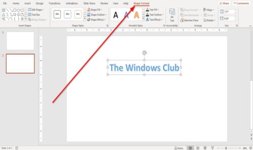 How to insert a Picture along with Text in PowerPoint