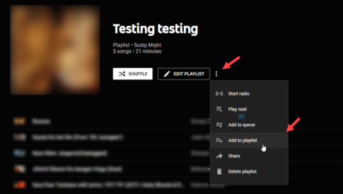 How to merge multiple playlists on Spotify and YouTube Music