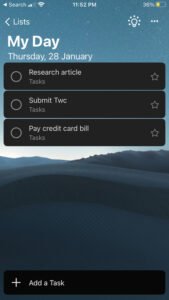 Microsoft To-Do on iPhone Tips and Tricks