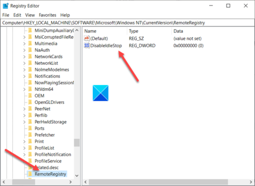 Memory leak in Remote Registry Service causes Windows to hang