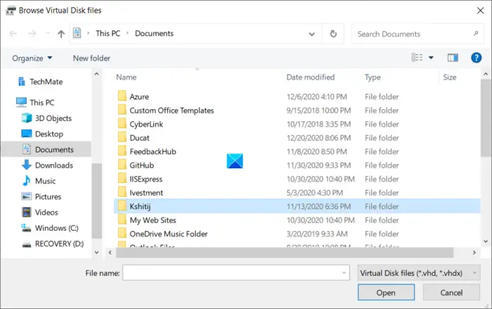 Couldn't Mount File, The disk image isn't initialized in Windows 11 Couldn't Mount File, The disk image isn't initialized in Windows 11