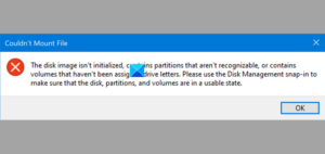 Disk Unknown Not Initialized, Can’t initialize disk in Windows 11/10