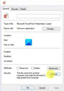Sorry, PowerPoint can't read error message [Fix]