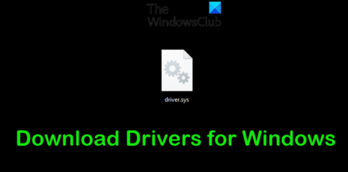 Where to download Drivers for Windows 11