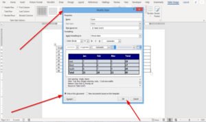 How to format Word Tables using Table Styles and Quick Tables