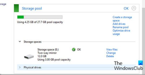 How to Add Drives to Storage Pool for Storage Spaces in Windows 11/10