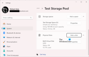 How to Add Drives to Storage Pool for Storage Spaces in Windows 11/10