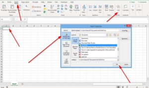 How to create Hyperlink in Excel between Sheets